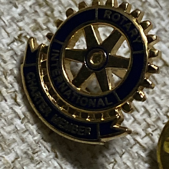 Rotary International | Accessories | Gold And Blue Rotary International ...